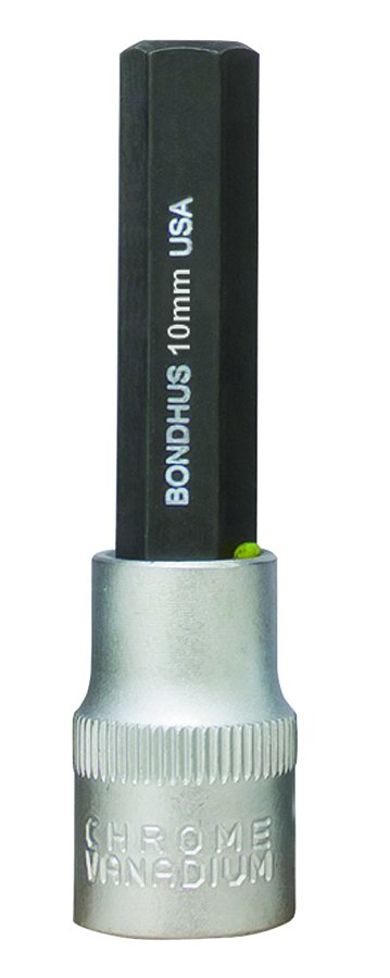 Bondhus 33276 10mm Prohold Inhex Socket Bit 2" long | UKtools