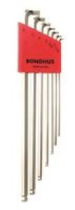Bondhus 16592 SBLX7M - Stubby Ball End 7pc Key Set 1.5-6mm | UKtools
