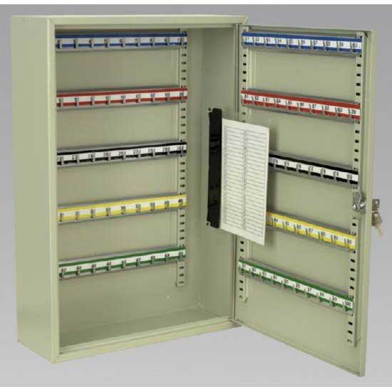 Sealey SKC100D - Key Cabinet 100 Key Capacity Deep - uktools.com