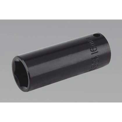 Sealey IS3816 - Impact Socket 16mm 3/8"Sq Drive | UKtools