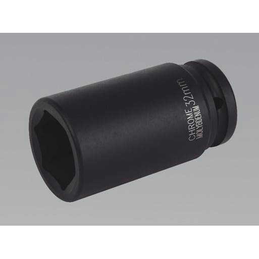 Sealey IS1232D - Impact Socket 32mm Deep 1/2"Sq Drive | UKtools
