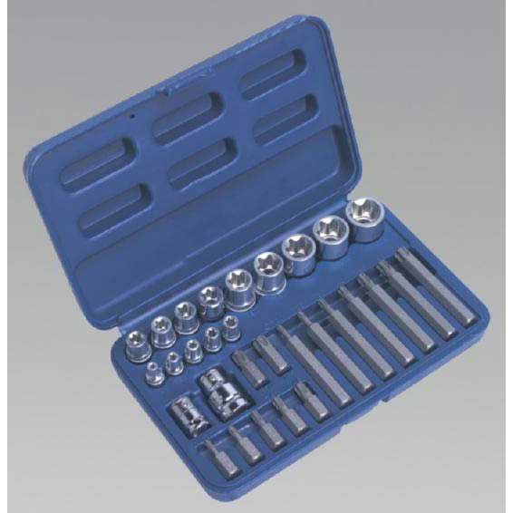 Sealey AK619 - TRX-Star Socket & Bit Set 30pc | UKtools