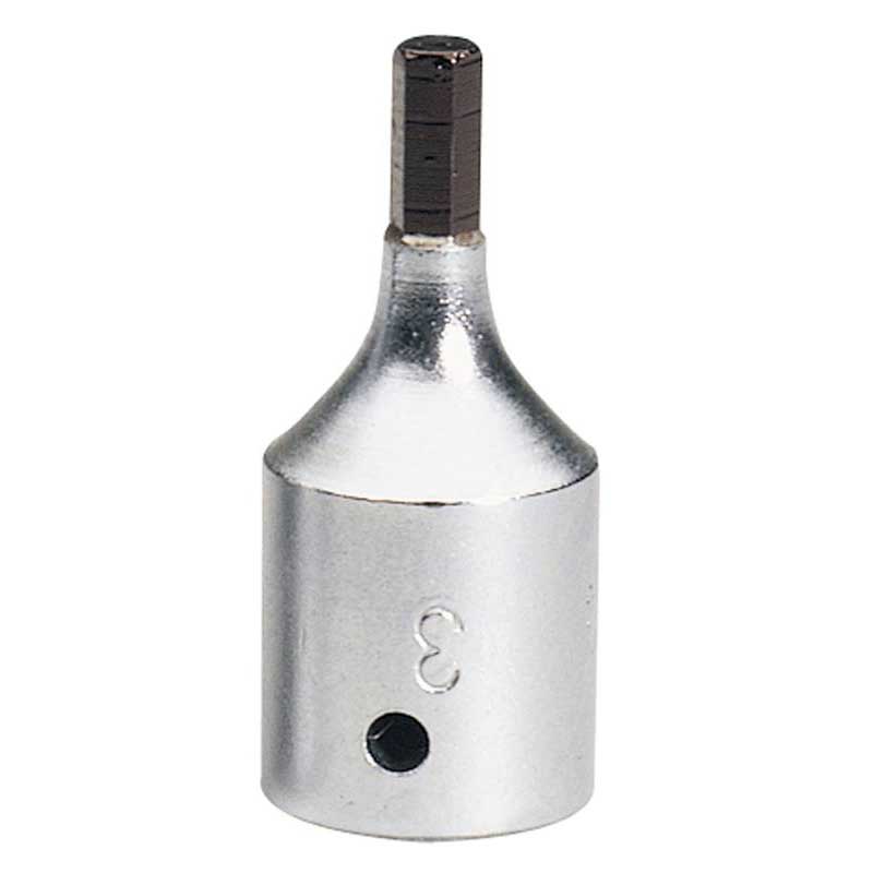 4mm 1/4" Square Drive Elora Hexagon Screwdriver Socket | UKtools