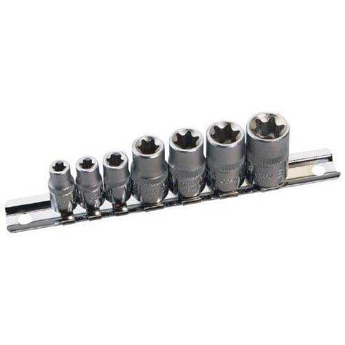 Signet S23874 Socket Set 1/2 Dr Tx T20-T55 on Rail | UKtools