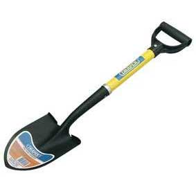 Draper Round Point Mini Shovel with Fibreglass Shaft | UKtools