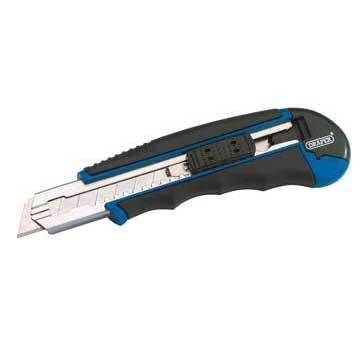 Draper Retractable Blade Trimming Knife with Five Spare Blades | UKtools