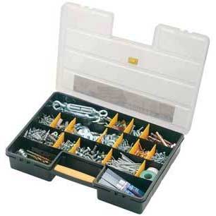 Draper 4 to 21 Compartment Plastic Organiser | UKtools