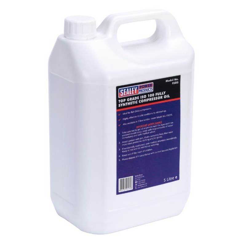 Compressor Oil Fully Synthetic 5ltr | UKtools