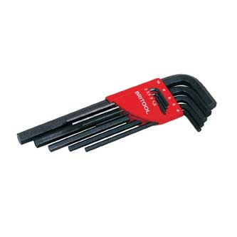 Britool HKML9/C Metric Hexagon Key Set | UKtools