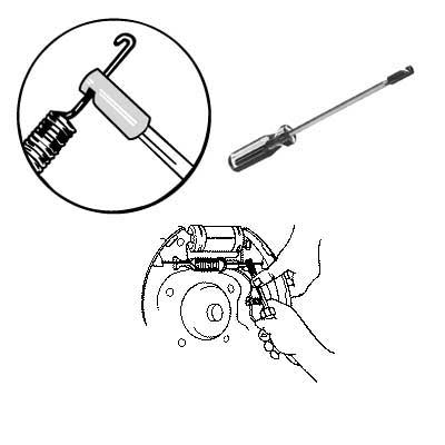 Lisle L4740 Brake Spring Washer Tool | UKtools
