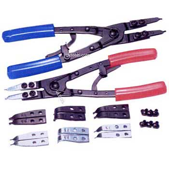 Signet-S46930 Circlip Plier Set Interchangeable Ratchet Type | UKtools