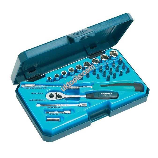 Signet S11739 Socket Set 1/4 Dr 31pc MM | UKtools