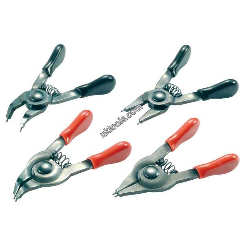 Circlip Plier Set Interchangeable Ratchet Type - uktools.com