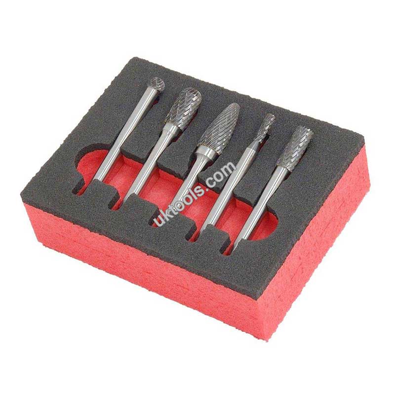 Trident T623100 Carbide Burr 5pc Set | UKtools