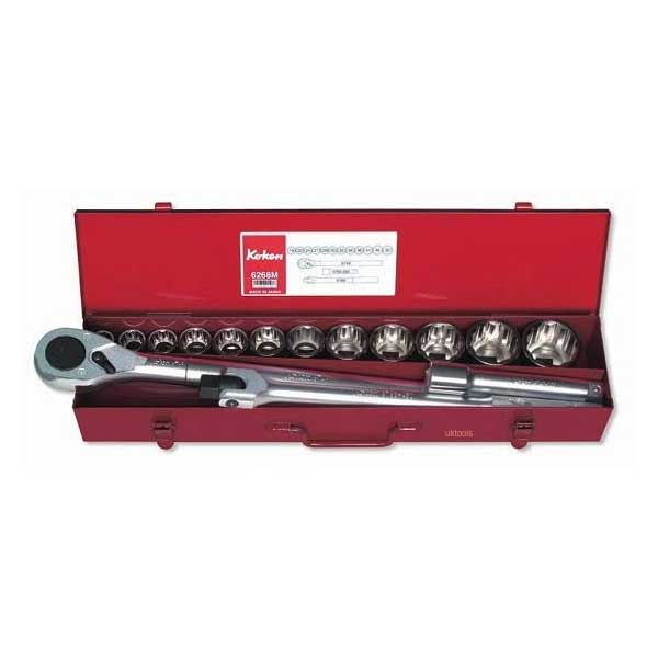 Koken 6268M 3/4" Drive 15 Piece Socket Set | UKtools