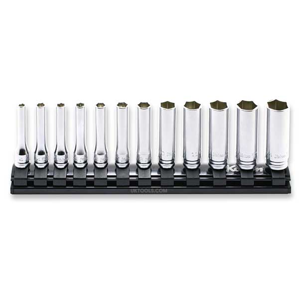 Koken RS2300MZ/12 1/4".Dr Z-Series 12pc set deep (4-14mm) on Magnetic ...