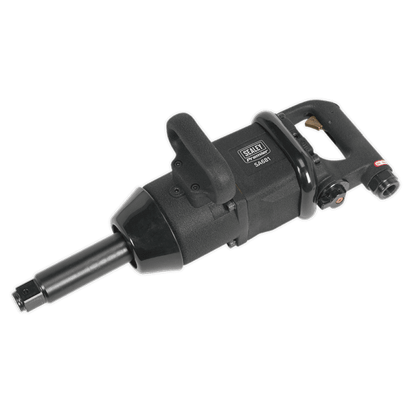 Sealey SA29/S Air Impact Wrench 1”Sq Drive Straight Long Anvil | UKtools